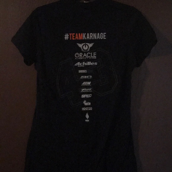 Tops | Formula Drift Team Karnage 43 Tee | Poshmark